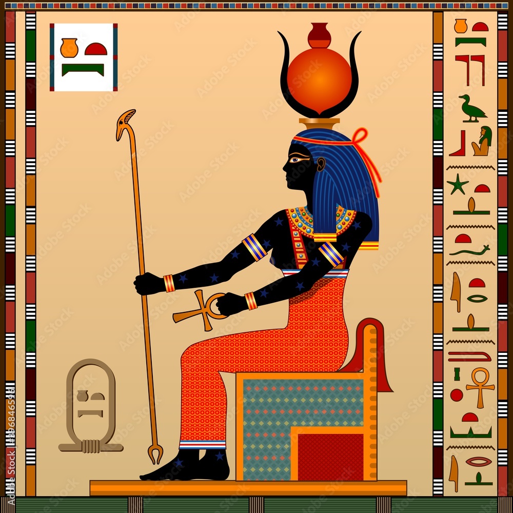 Religion of Ancient Egypt. Ancient Egyptian Goddess Nut. Nut is the ...