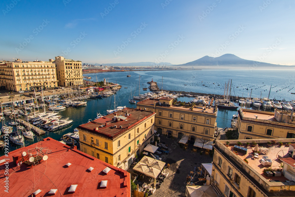 Stock-Foto „Naples, Italy - one of the most enchanting landscapes in ...