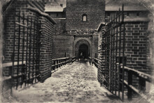Narrow Castle Windows Free Stock Photo - Public Domain Pictures