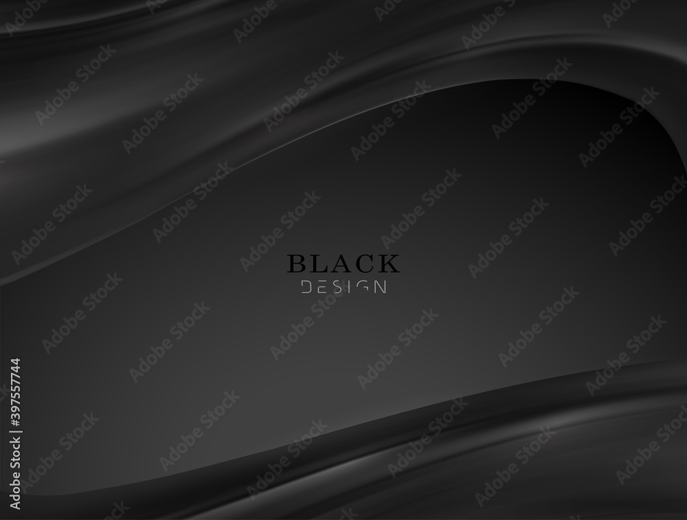 Smooth elegant black satin texture abstract background. Luxurious ...