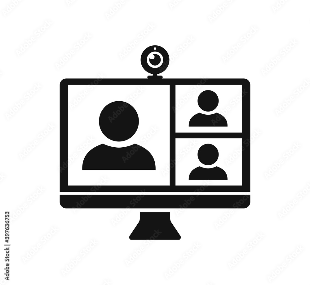 Video Conferencing Icon