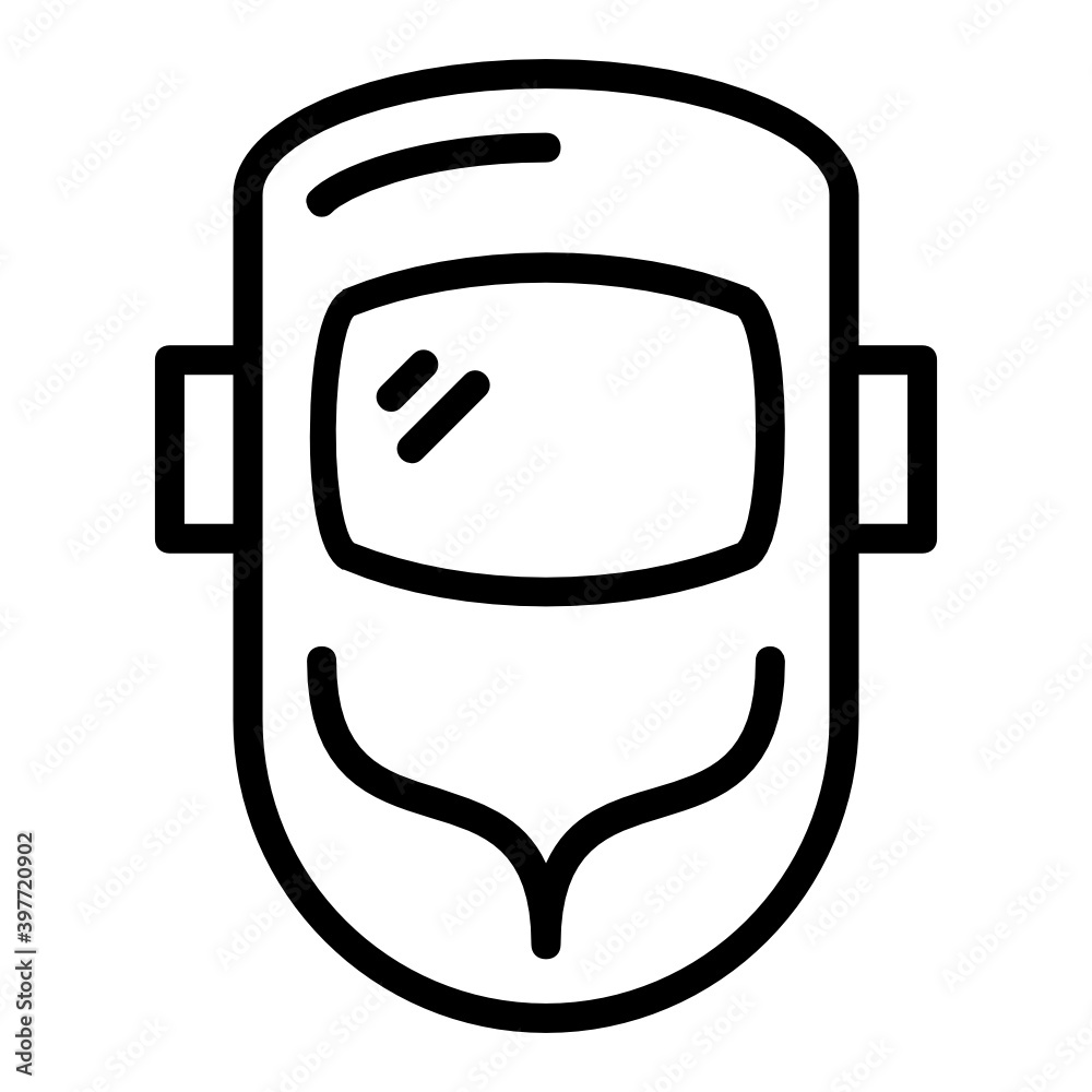 Welder Safety Gear Vector Icon Design, Arc equipment welding and Metal ...