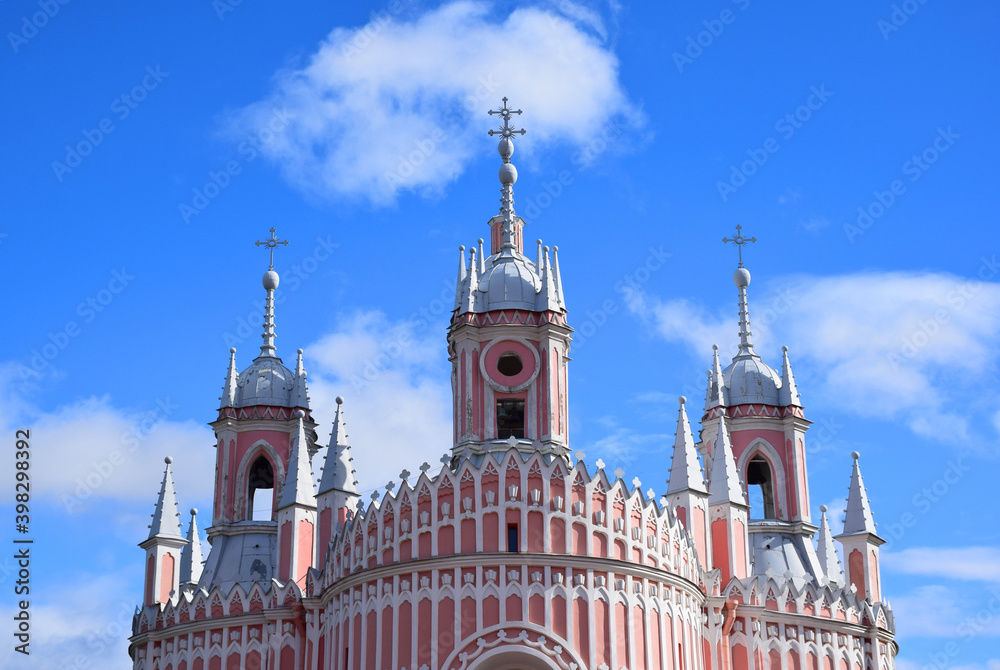 Foto de Stock The Church of the Nativity of John the Baptist (Chesma ...