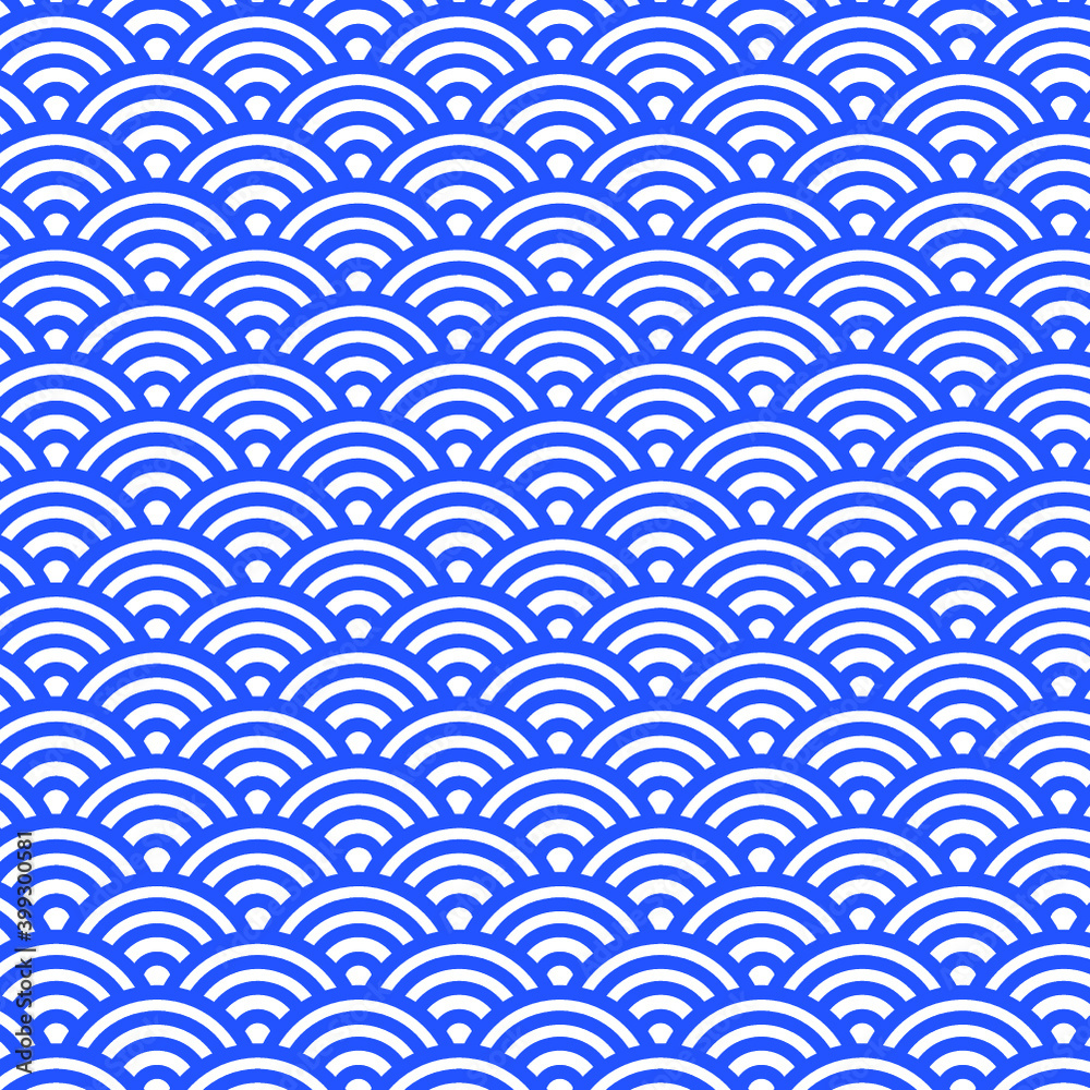 Sashiko seamless pattern with traditional Japanese embroidery, vector ...