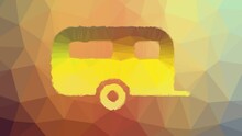 Animated Camper Trailer Free Stock Photo - Public Domain Pictures