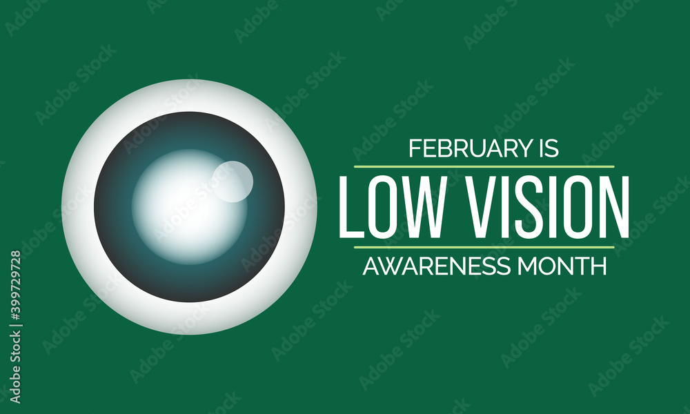 Vector illustration on the theme of National AMD age related Macular ...