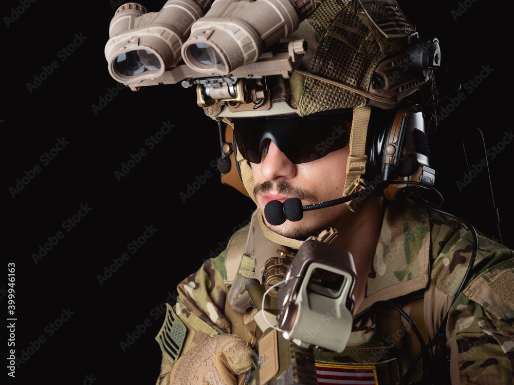 Stock-Foto „Delta Force soldier, US army special forces. Combat ...