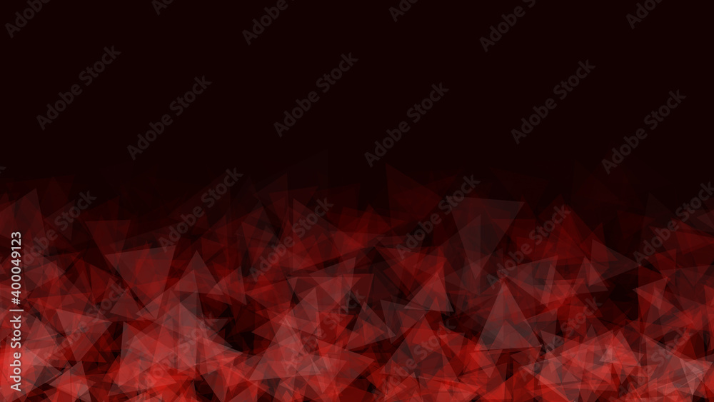 Dynamic pattern background of red and white polygons which together ...