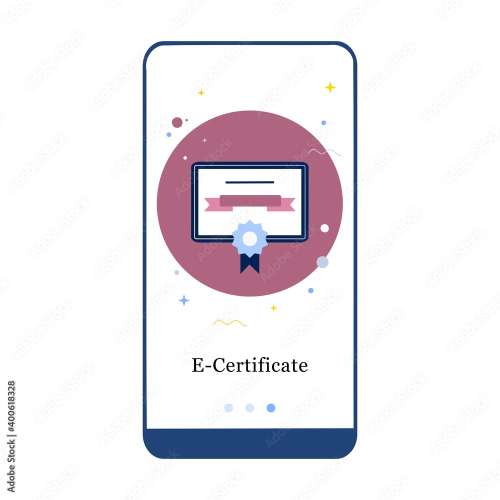 Online certificate, e-certificate, graduation paper mobile app ...