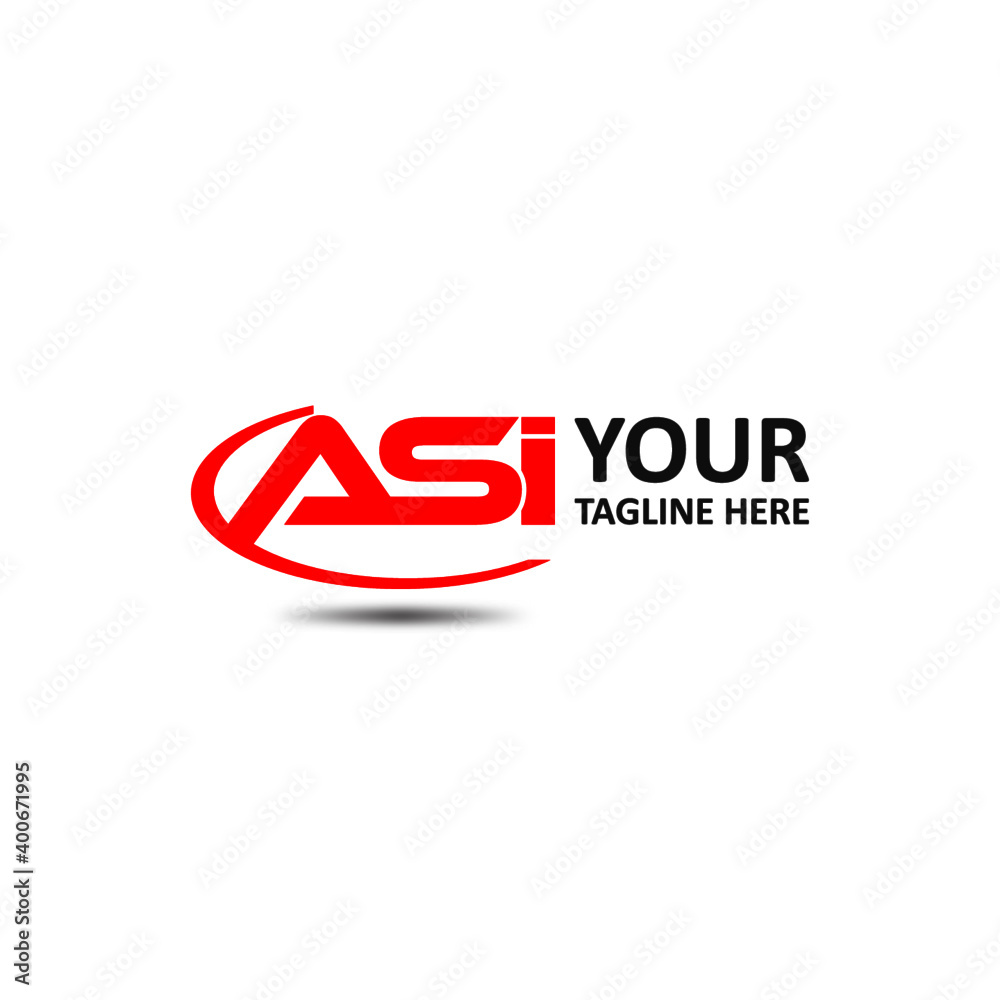 ASI NEW LOGO AND ICON DESIGN Stock Vector | Adobe Stock