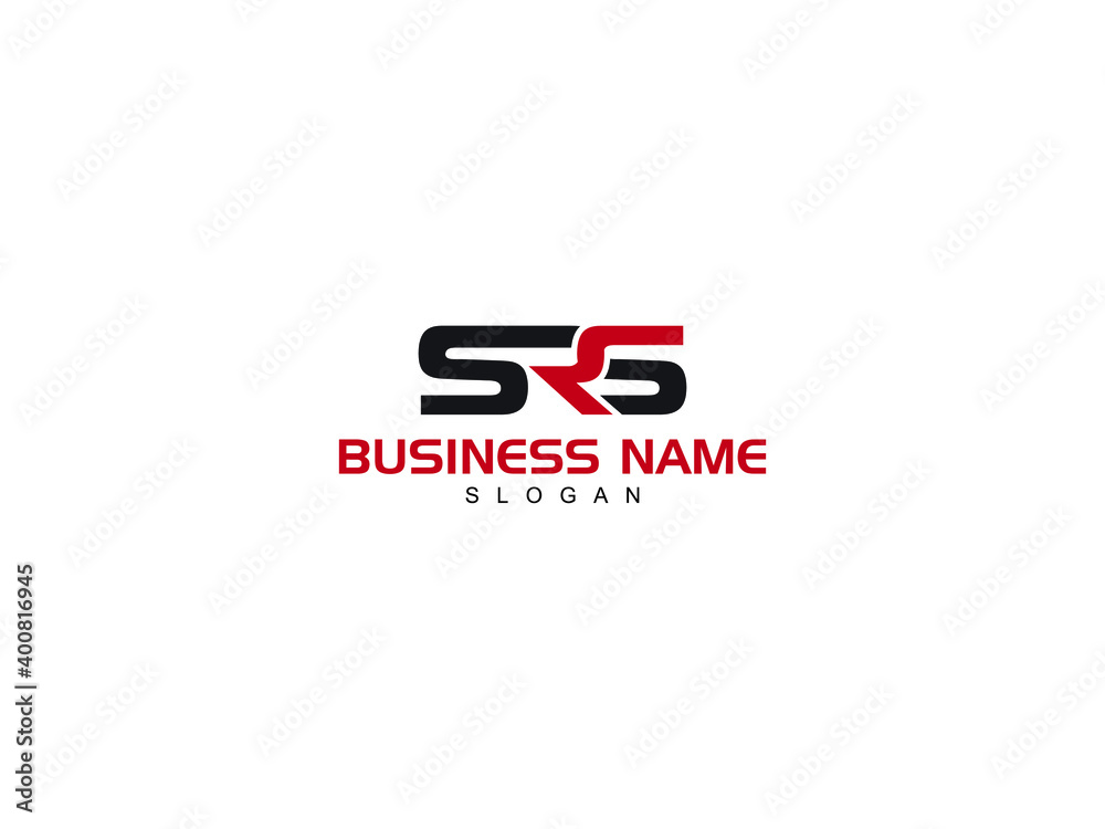 SRS Letter Logo, SRS logo design Stock Vector | Adobe Stock