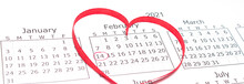 Valentines Day Calendar Free Stock Photo - Public Domain Pictures
