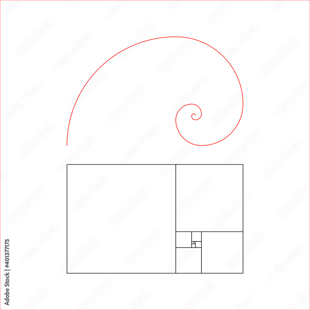 Golden ratio template vector, Divine Proportions, Golden Proportion ...