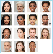 Set Of Multi Racial Women Free Stock Photo - Public Domain Pictures