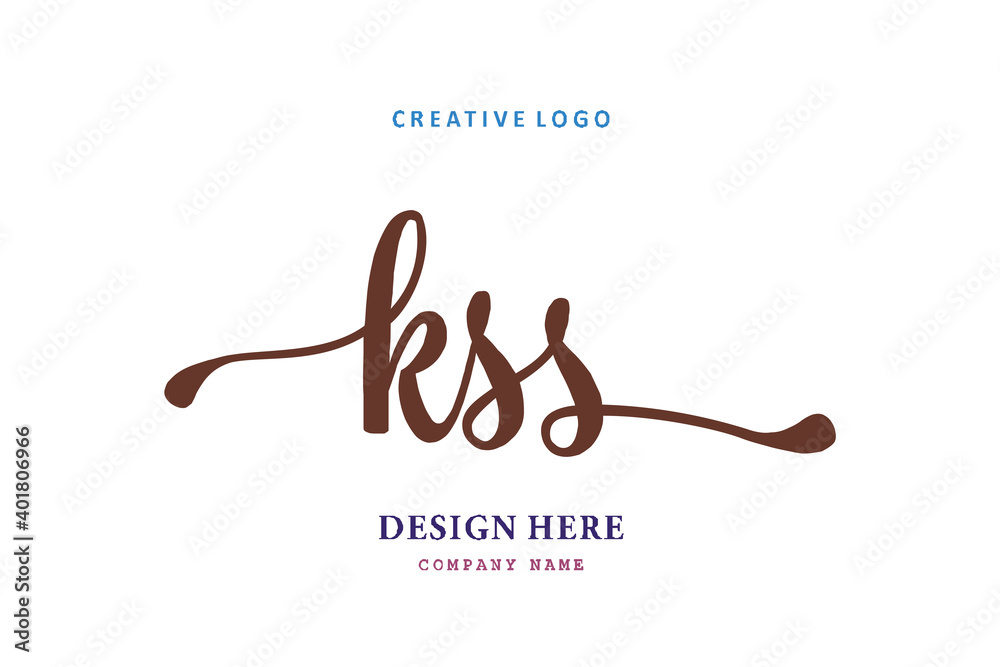 KSS lettering logo is simple, easy to understand and authoritative ...