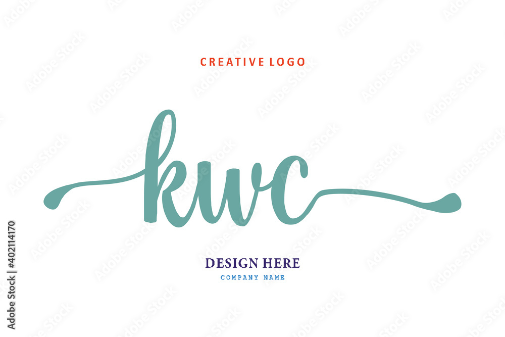 KWC lettering logo is simple, easy to understand and authoritative ...