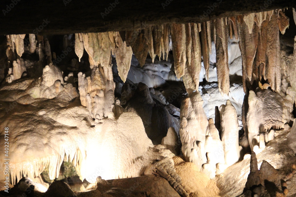 Stalactites hold tight to the ceiling, and Stalagmites grow to the ...