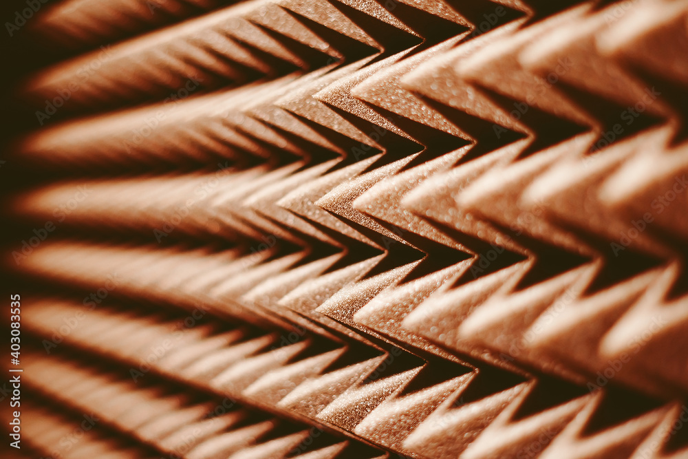 walls in the recording studio Stock Photo | Adobe Stock