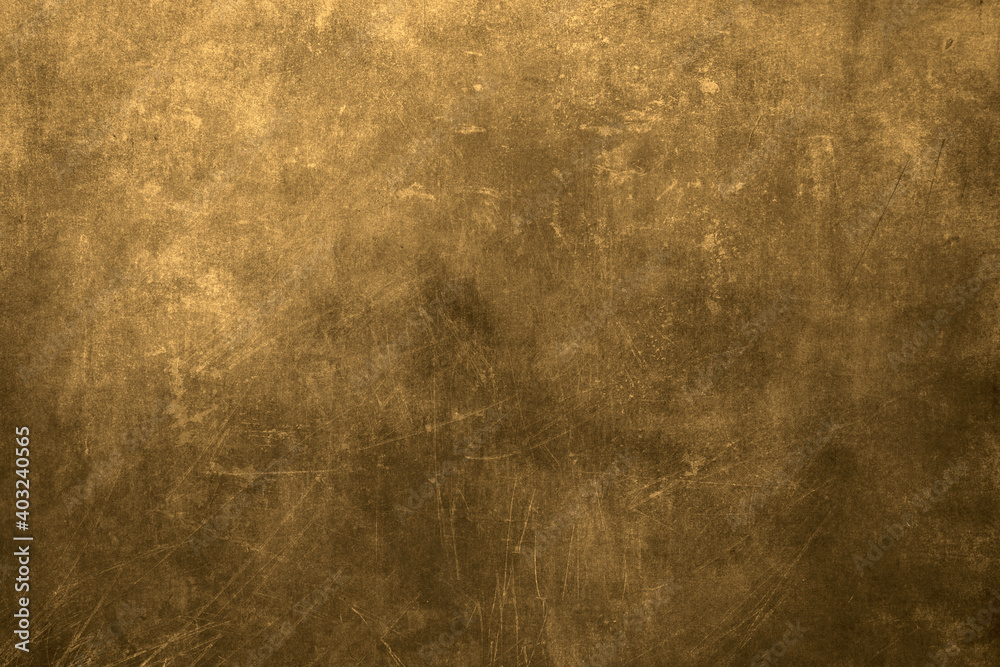 Golden grunge metal texture Stock Photo | Adobe Stock