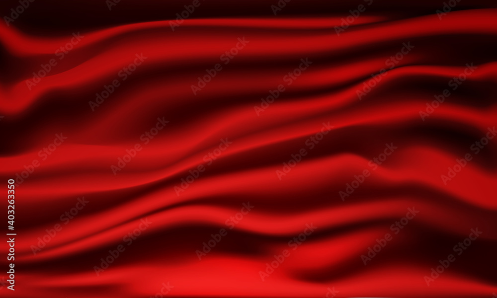 Abstract red cloth vector background. Stock Vector | Adobe Stock