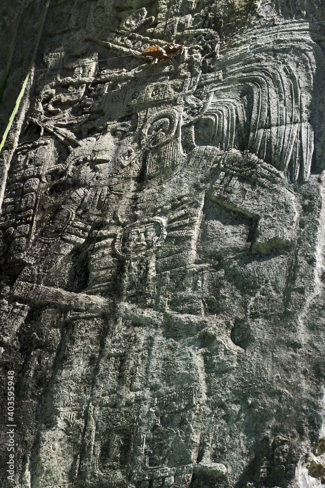 Ceibal/Seibal , Guatemala, Central America: represents the ruler Wat'ul ...