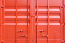 Rusty Shipping Container Door Free Stock Photo - Public Domain Pictures