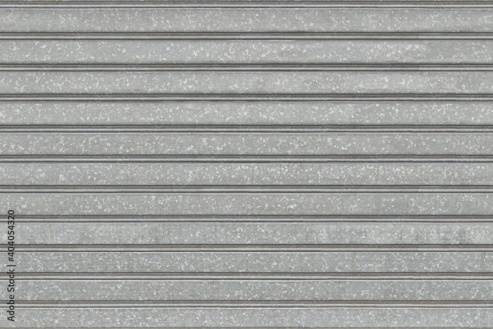 Foto de Stock Seamless grey metal shutter texture, metallic gate ...