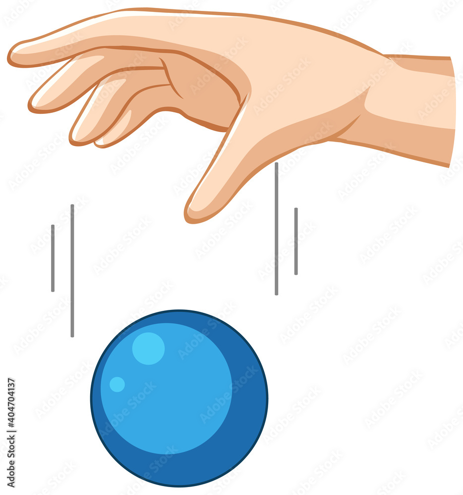 dropping something clipart