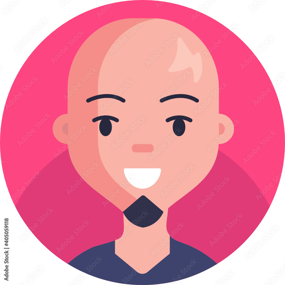 User avatar 50 Icons bundle set. Men and women face icons, both young ...