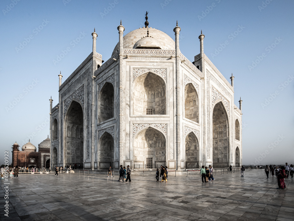 Taj Mahal from up close Stock Photo | Adobe Stock