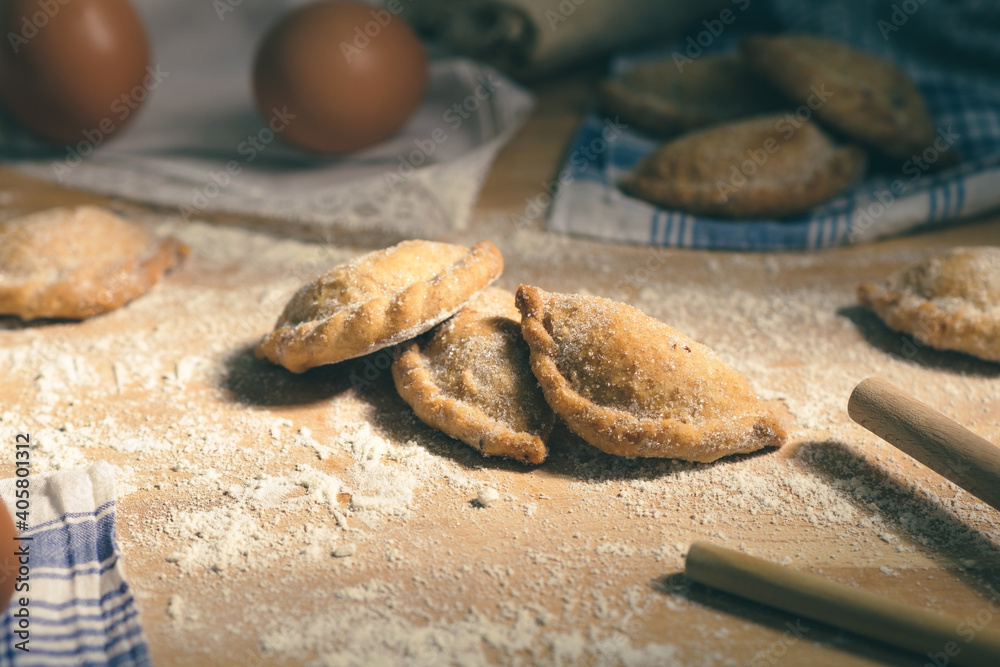 Tortosa cakes. Typical dessert of Terres de l'Ebre where they are the ...