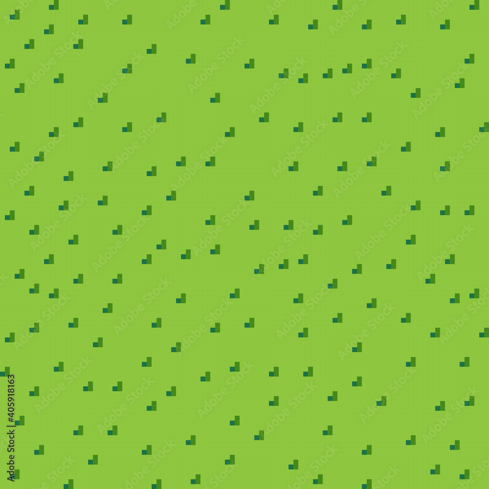 Vector de Stock Grass pixel art background. Grass texture. Pixel art ...