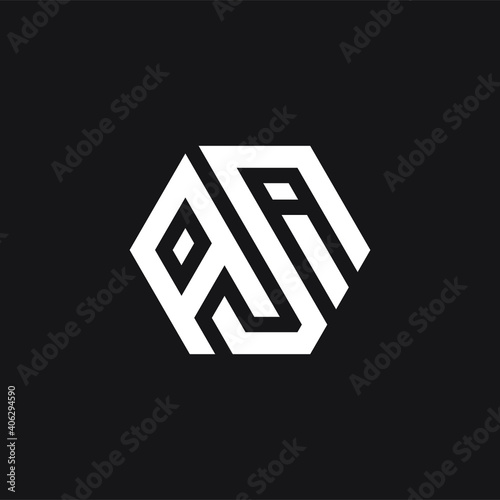 ASI logo ASI icon ASI vector ASI monogram ASI letter ASI minimalist ASI ...