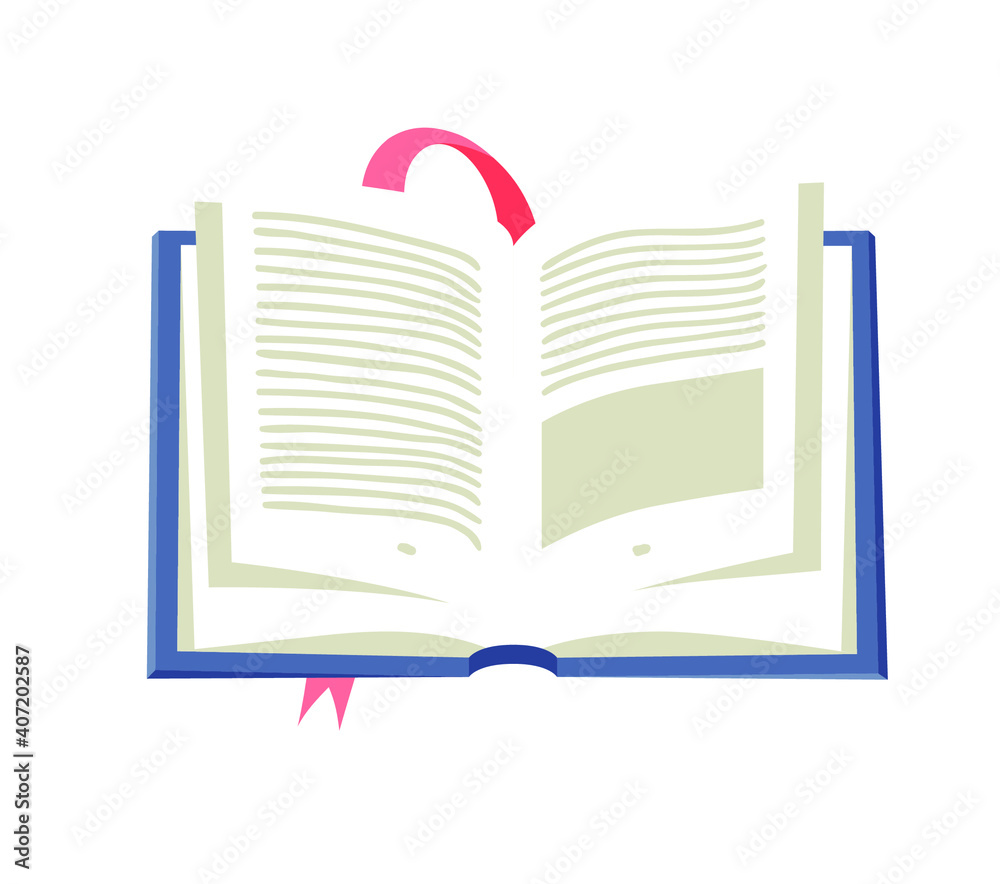 Cartoon drawing book for Student. Hand drawn school object. Actual ...