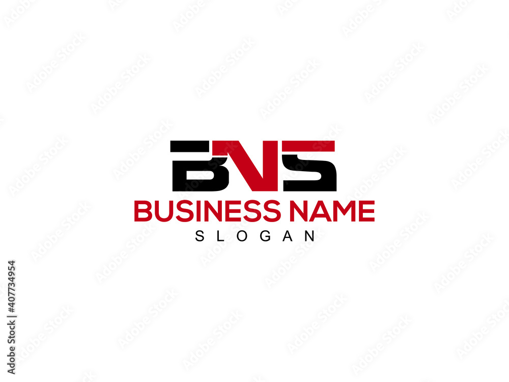 BNS logo vector And Illustrations For Business Stock Vector | Adobe Stock