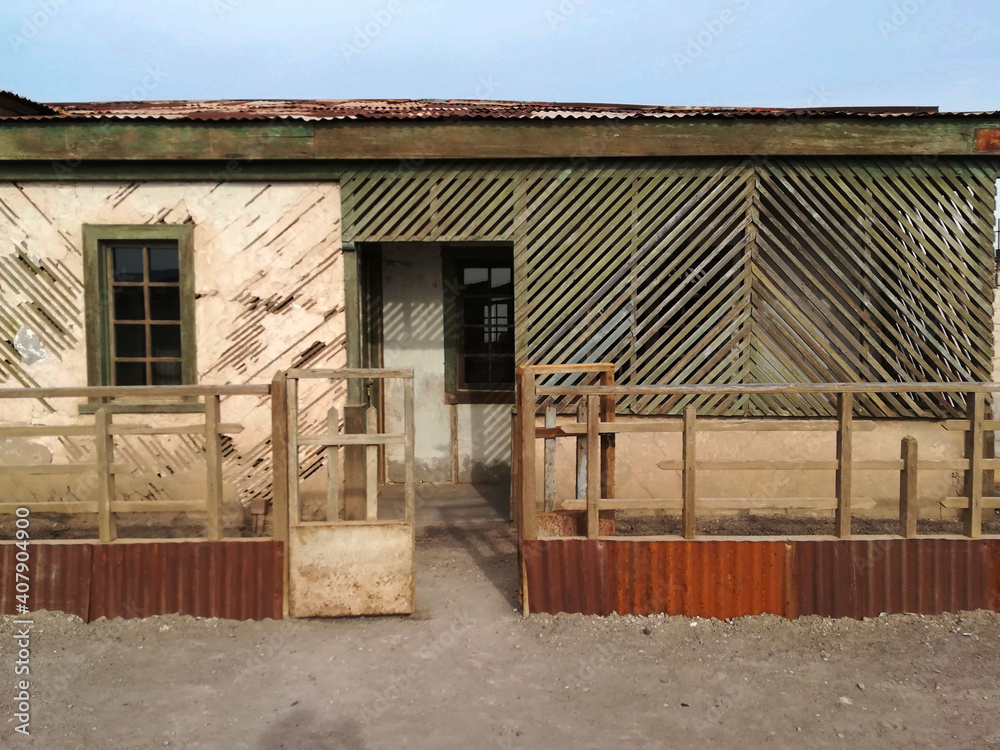 Historical Humberstone and Santa Laura Saltpeter Works in Humberstone ...