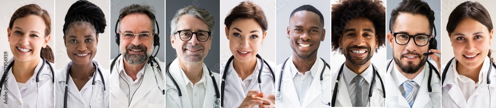 Multiethnic Doctor Faces Photo Collage Stock Photo | Adobe Stock Multiethnic Doctor Faces Photo Collage Stock Photo | Adobe Stock