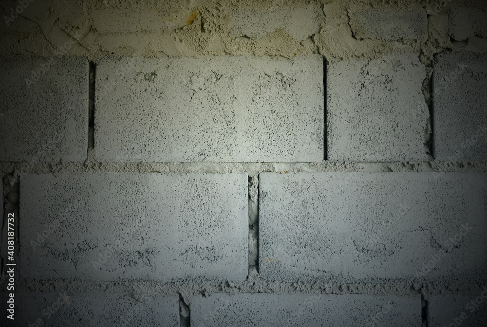 Cartoon white brick wall texture Stock Photo | Adobe Stock