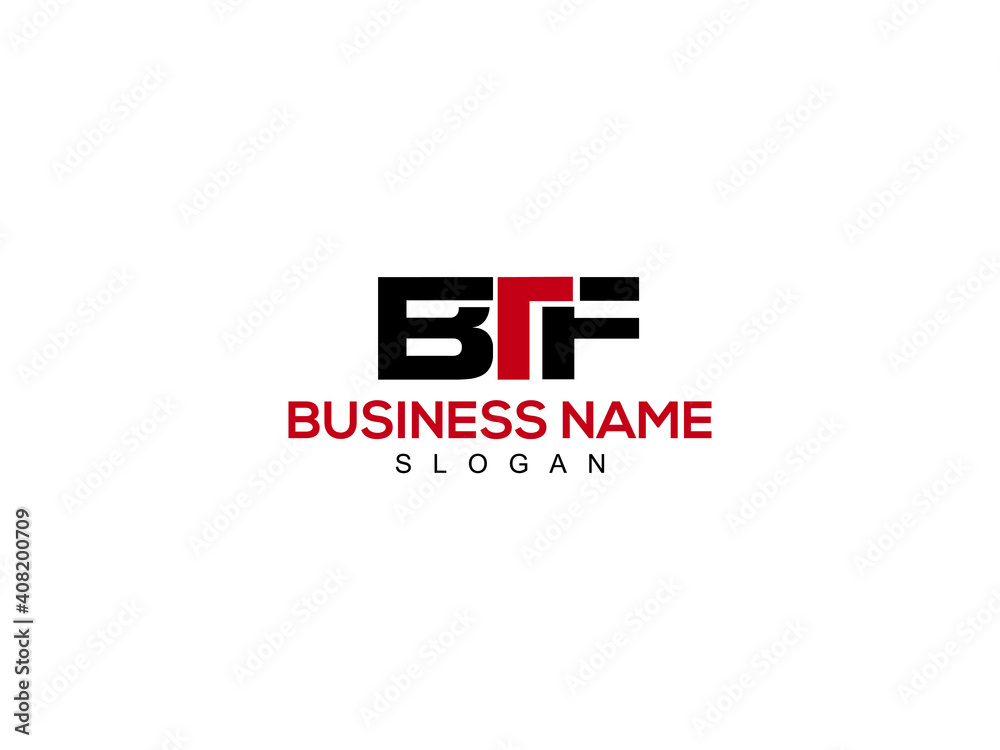 BTF logo vector And Illustrations For Business Stock Vector | Adobe Stock