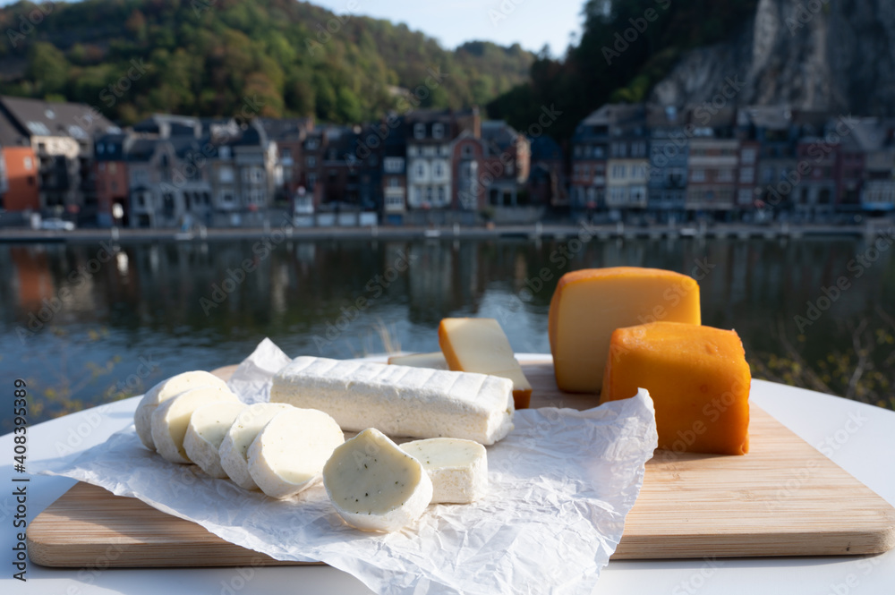 Cheese collection, Belgian abbey cheeses made with brown trappist beer ...