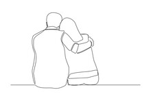 Couples From Back Art Free Stock Photo - Public Domain Pictures
