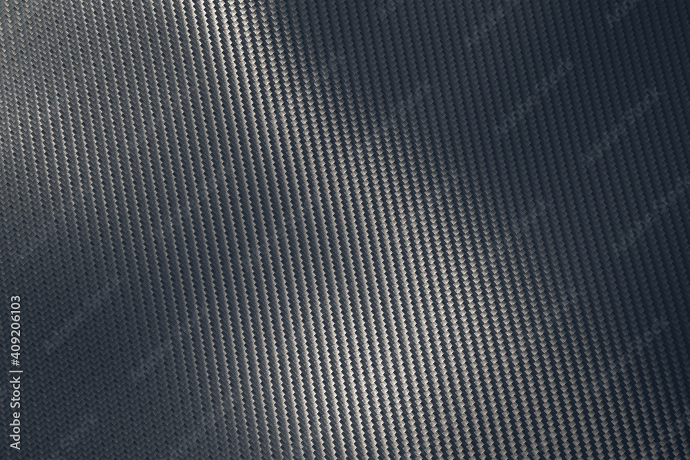 Structural detail of an industrial carbon fibre sheet in a full frame ...