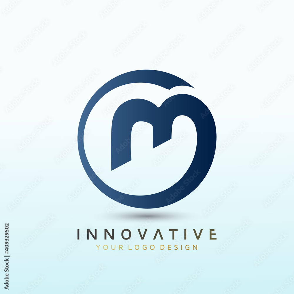 Letter M vector logo design template idea and inspiration Stock Vector ...
