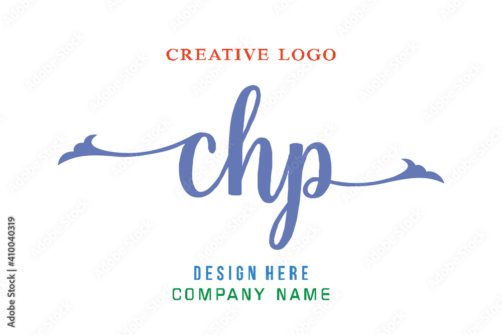 CHP lettering logo is simple, easy to understand and authoritative ...