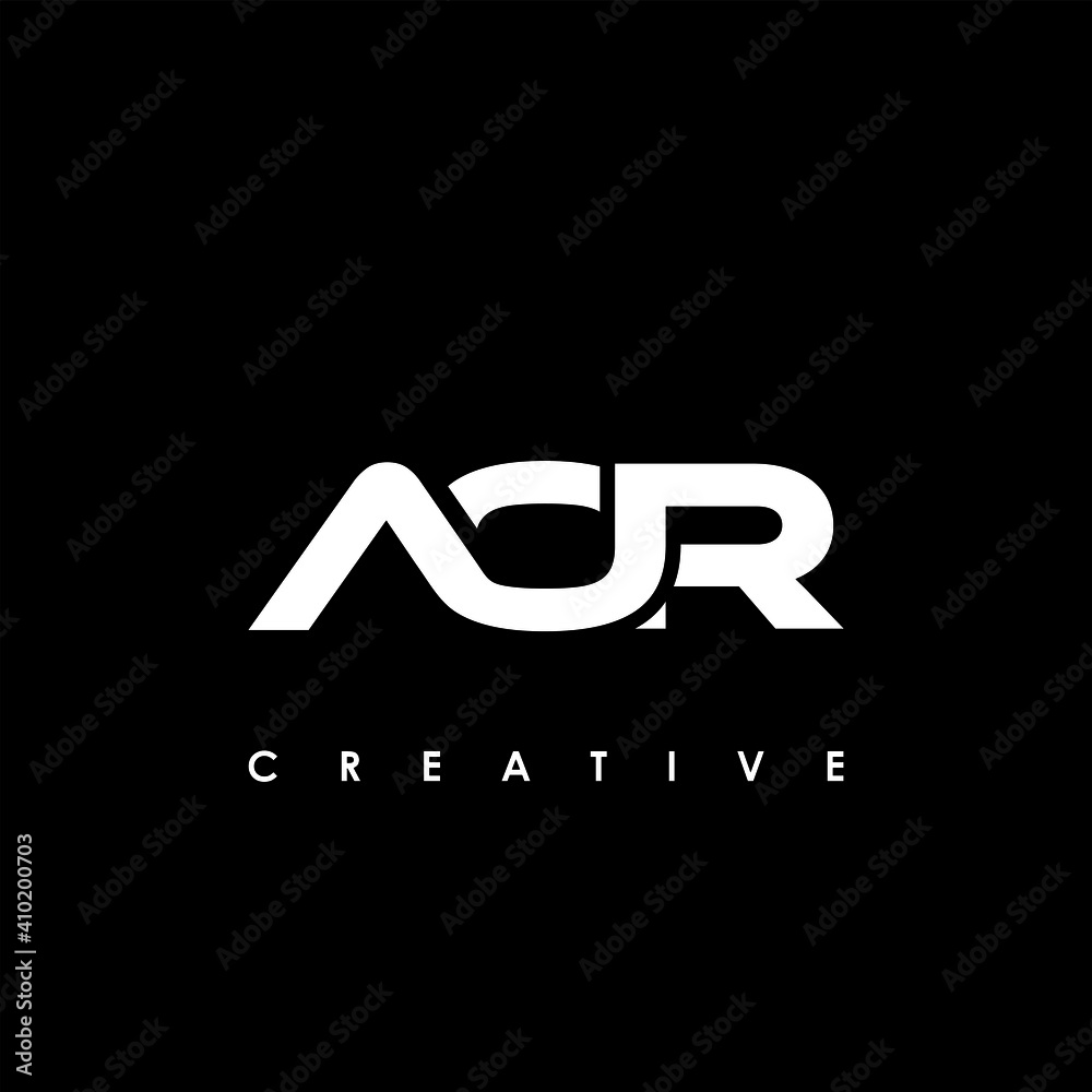 AOR Letter Initial Logo Design Template Vector Illustration Stock ...