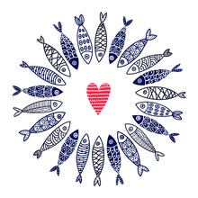 Valentine Fish Free Stock Photo - Public Domain Pictures