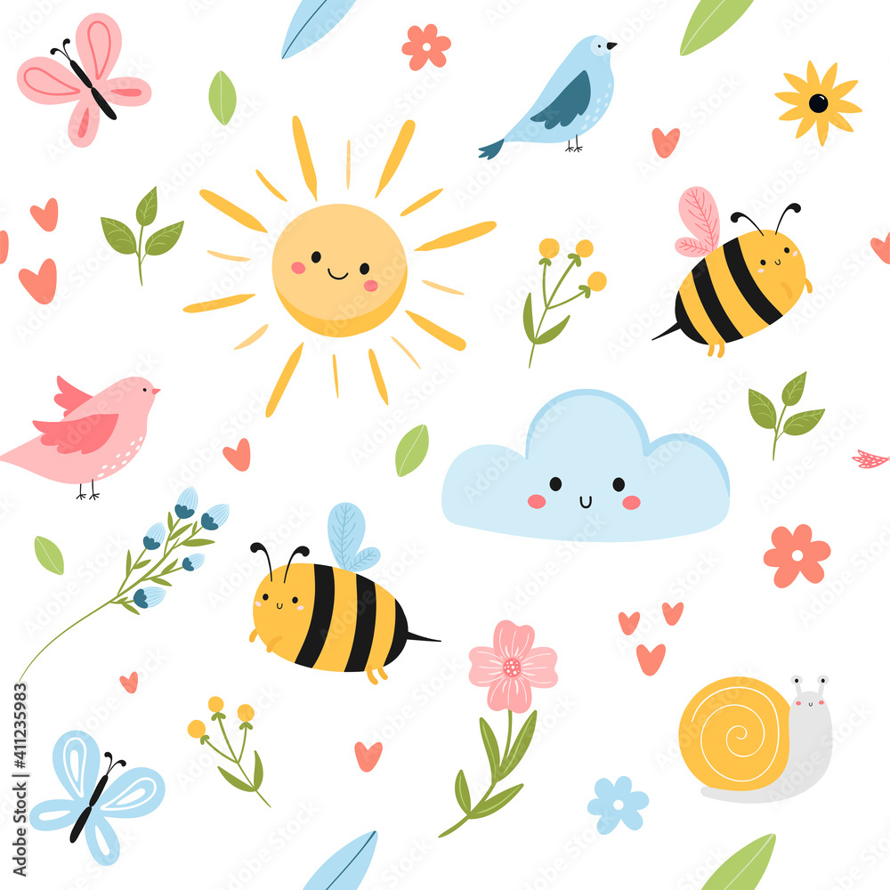 Spring Pattern Backgrounds