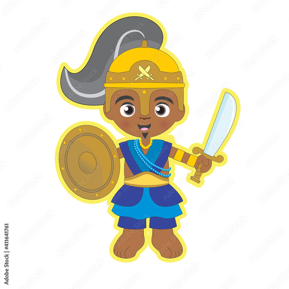 Ogum, an orisha from candomble. That warrior is the lord of the ways ...