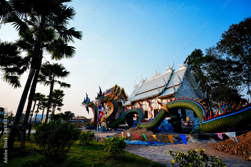 Fotografie Dragon temple, In Hinduism, Buddhism and Jainism are divine ...