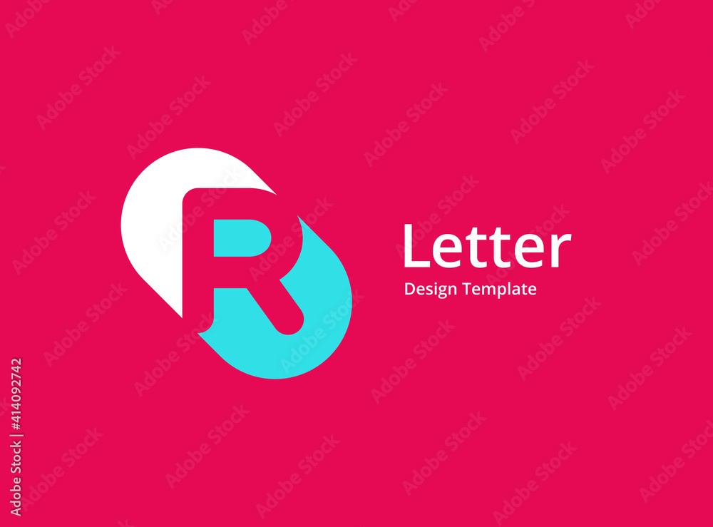 Letter R logo icon design template elements Stock Vector | Adobe Stock